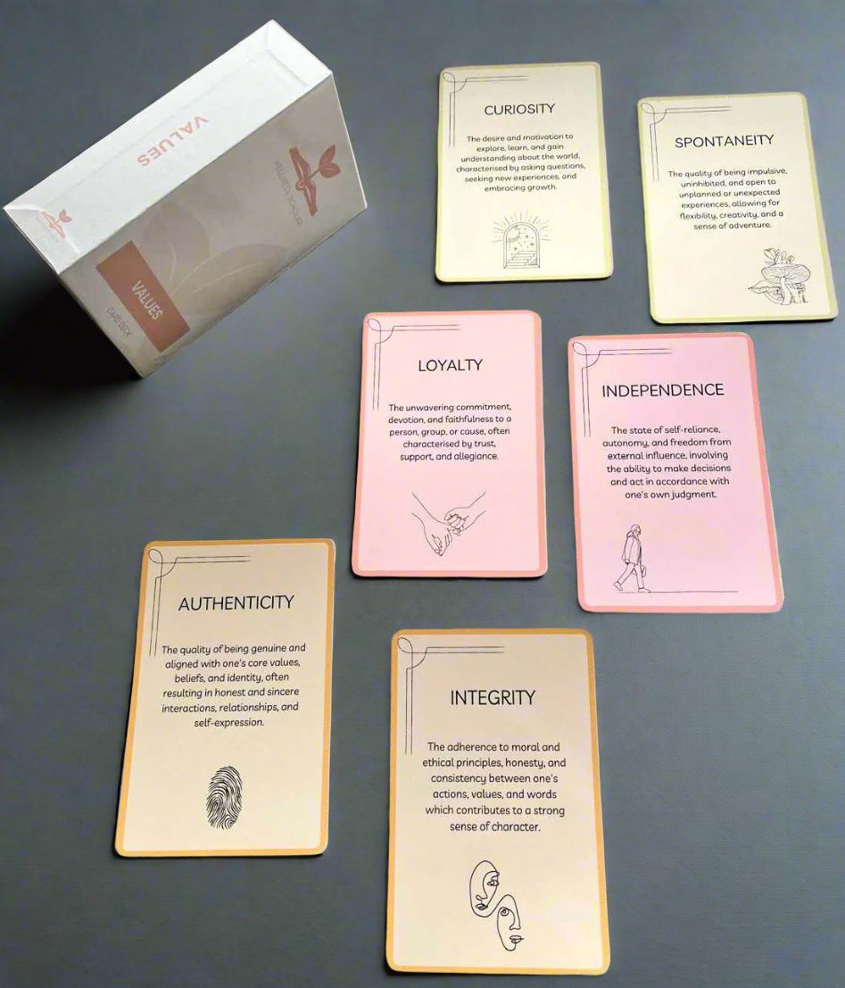 Values - Card Deck – Wellness Scholar